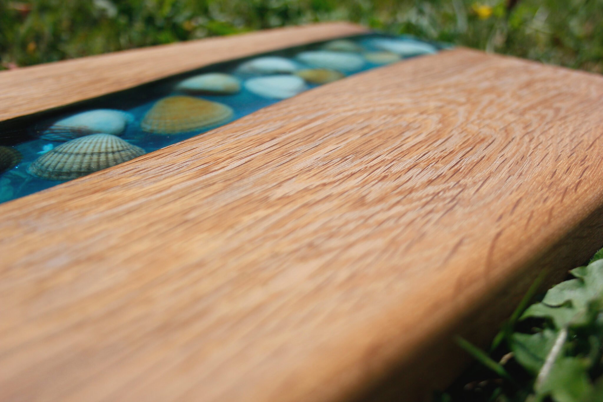 Oak and resin board “REKA” - LaBesaya